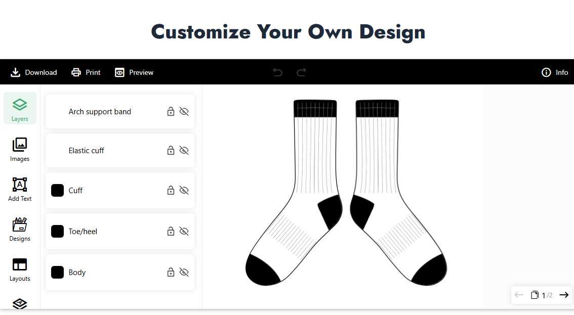 How to quickly custom sock designs? - HE Global Hosiery | China Top ...